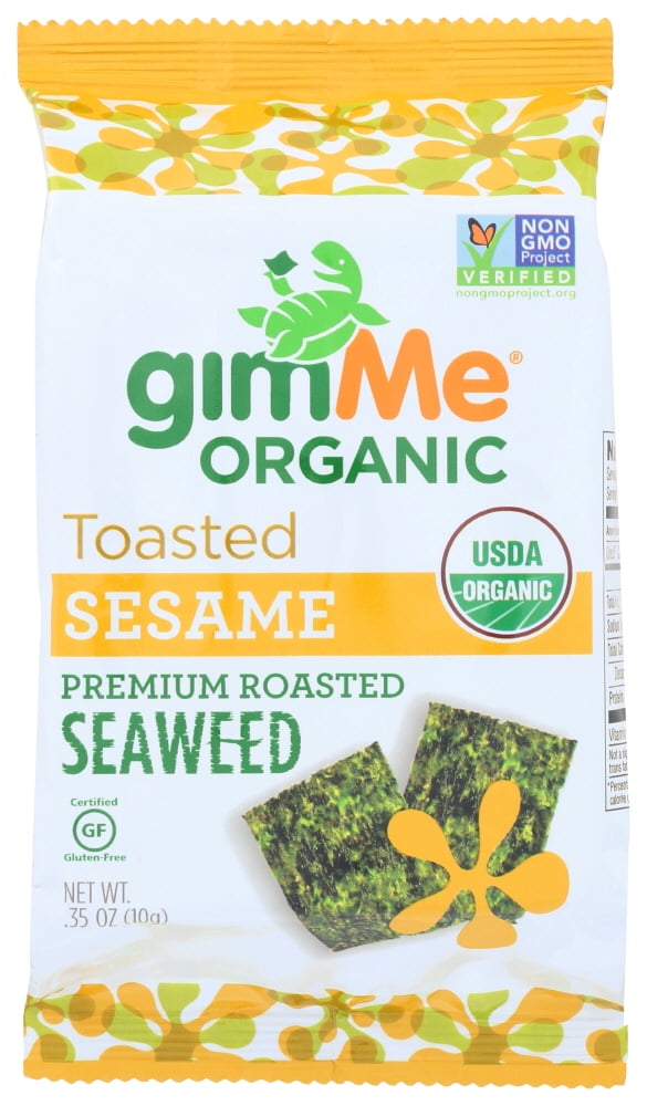 Gimme Organic Roasted, Sesame, .35 Oz, Pack Of 12 - Walmart.com