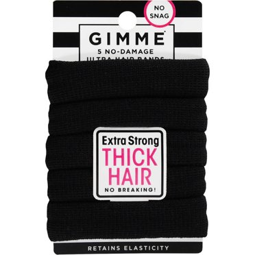 Goody Ouchless?? Clear Hair Ties, No Metal Gentle Hair Elastic ...