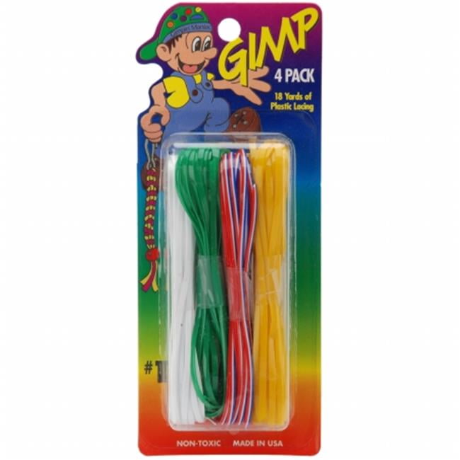 Gimp Plastic Lacing 18yd-Assorted Opaque - Walmart.com