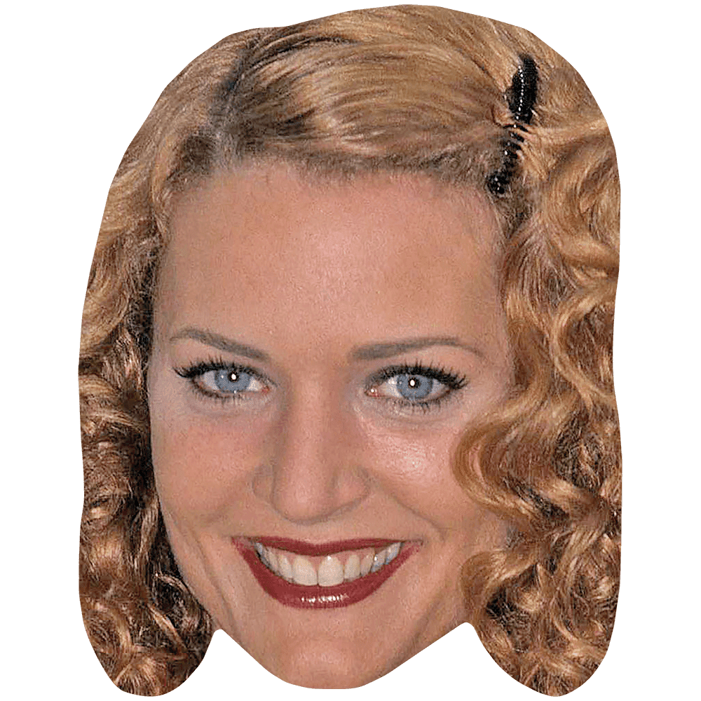 Gina Garrison (Young) Big Head. Larger than life mask. - Walmart.com