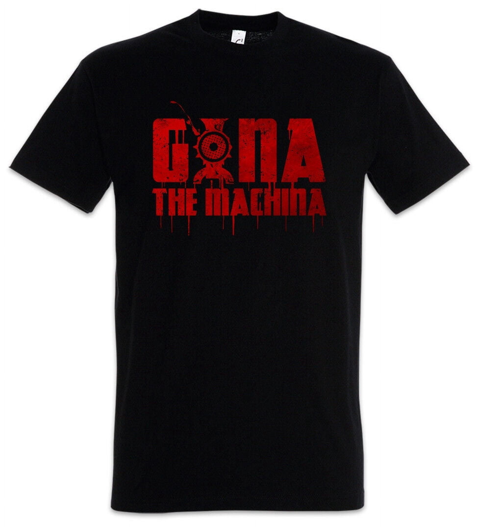 Gina The Machina T-Shirt Glow Wrestling Movie Zoya Meat Grinder Sign ...