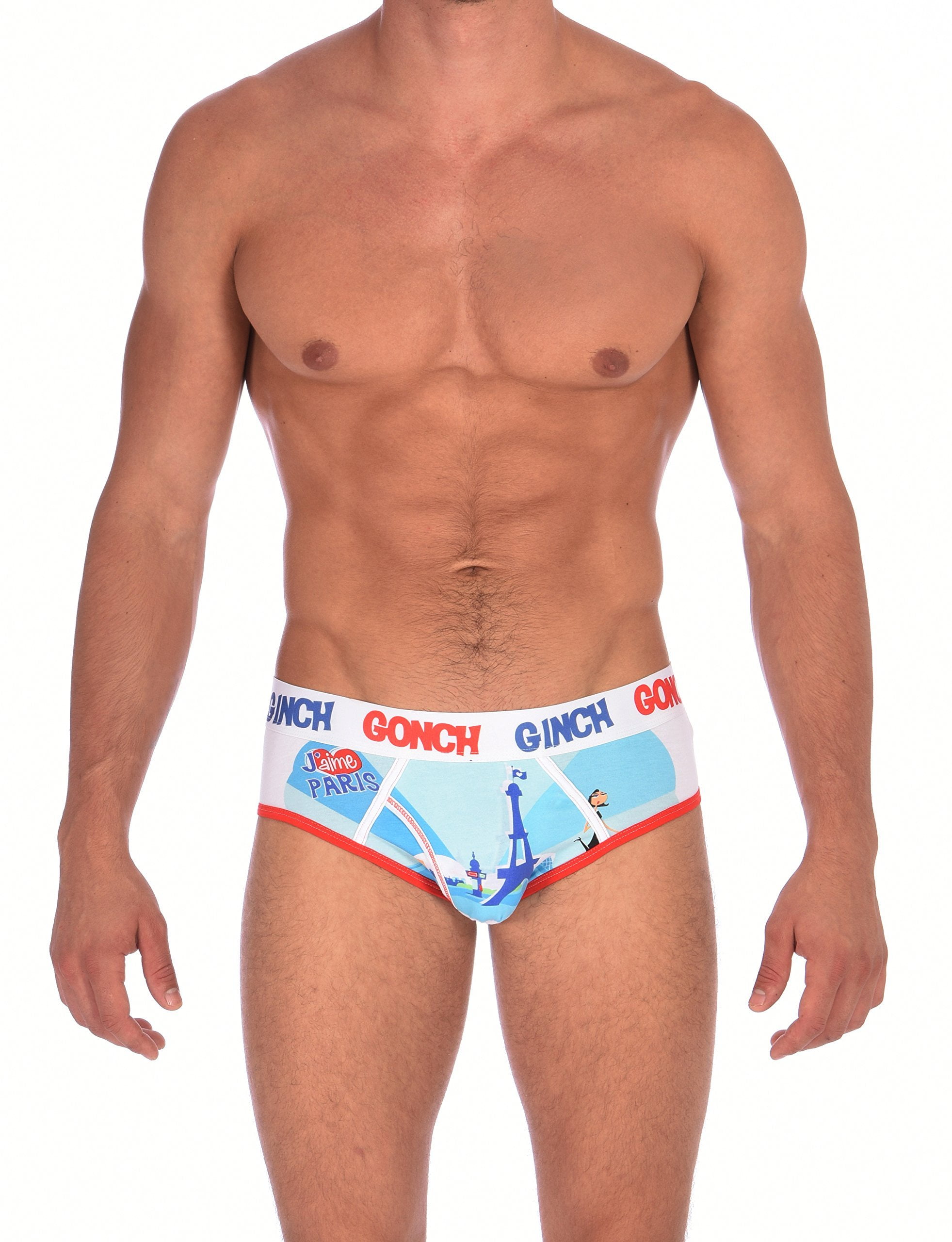 Ginch Gonch Men's I Love Paris Low Rise Brief - X-Large - Walmart.com