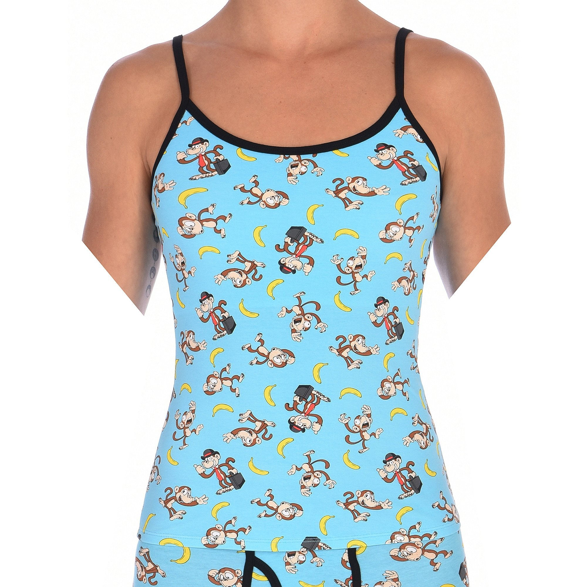 Ginch Gonch Women's Monkey Business Cami Small - Walmart.com