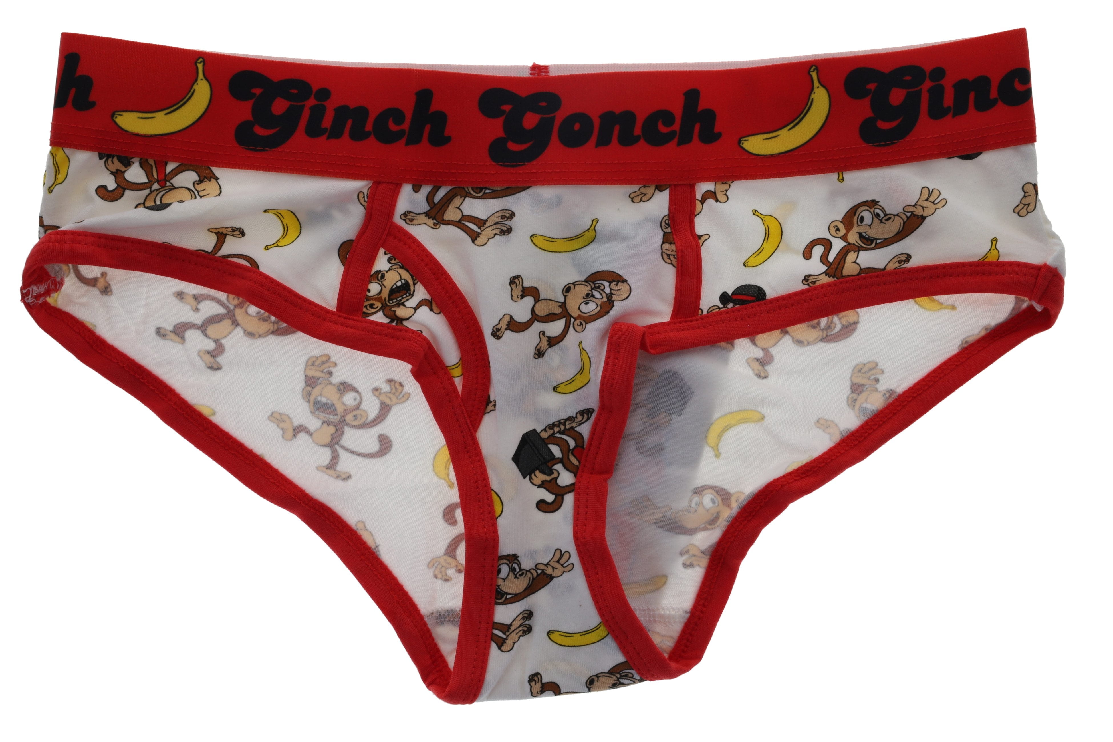 Ginch Gonch Women's Gone Bananas Boyfriend Briefs Small - Walmart.com