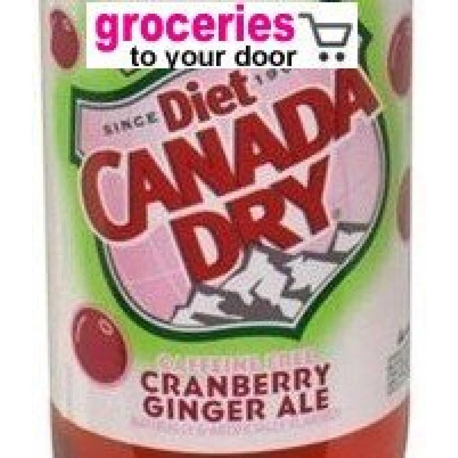 Ginger Ale DIet Cranberry, 12 oz Can (12 pack) - Walmart.com