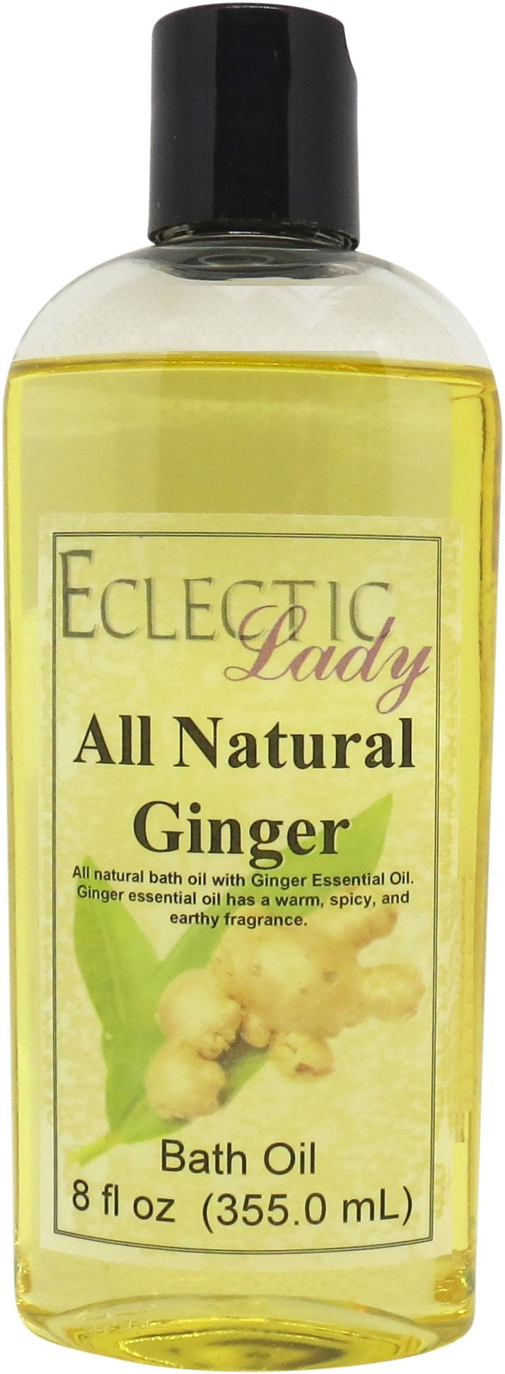 Ginger Bath Oil - Scented Body Oil - Relaxing & Moisturizing Bathing ...