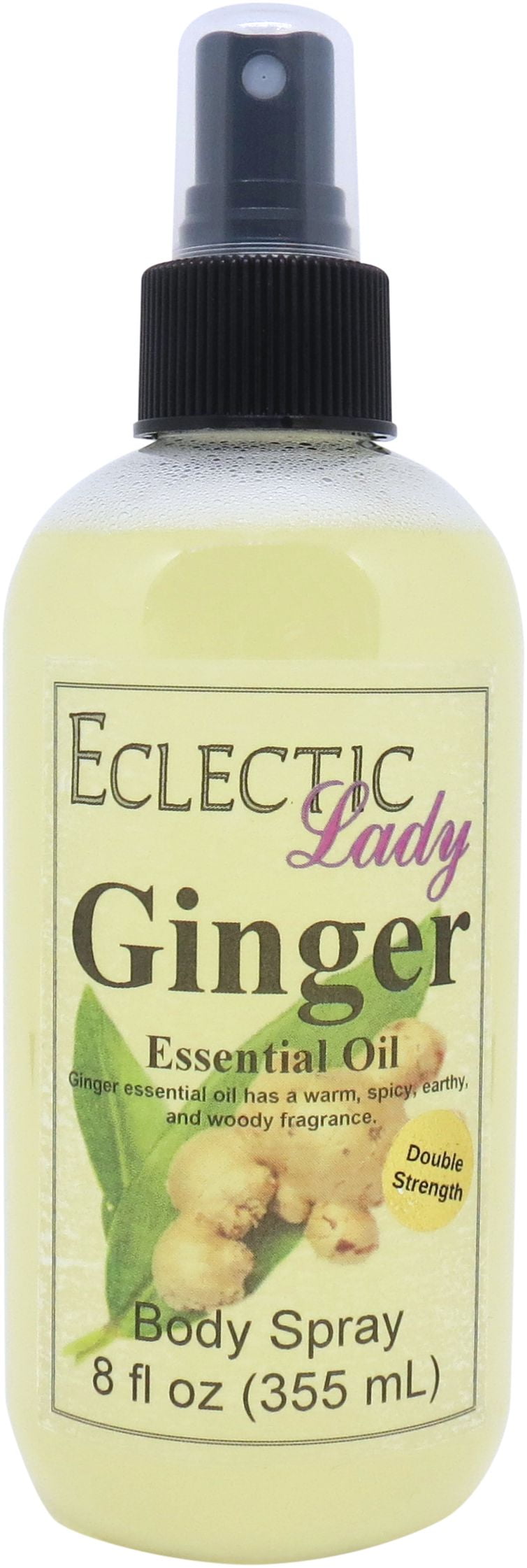 Ginger Body Spray, Eclectic Lady, Hydrating Mist, Unisex (Double ...