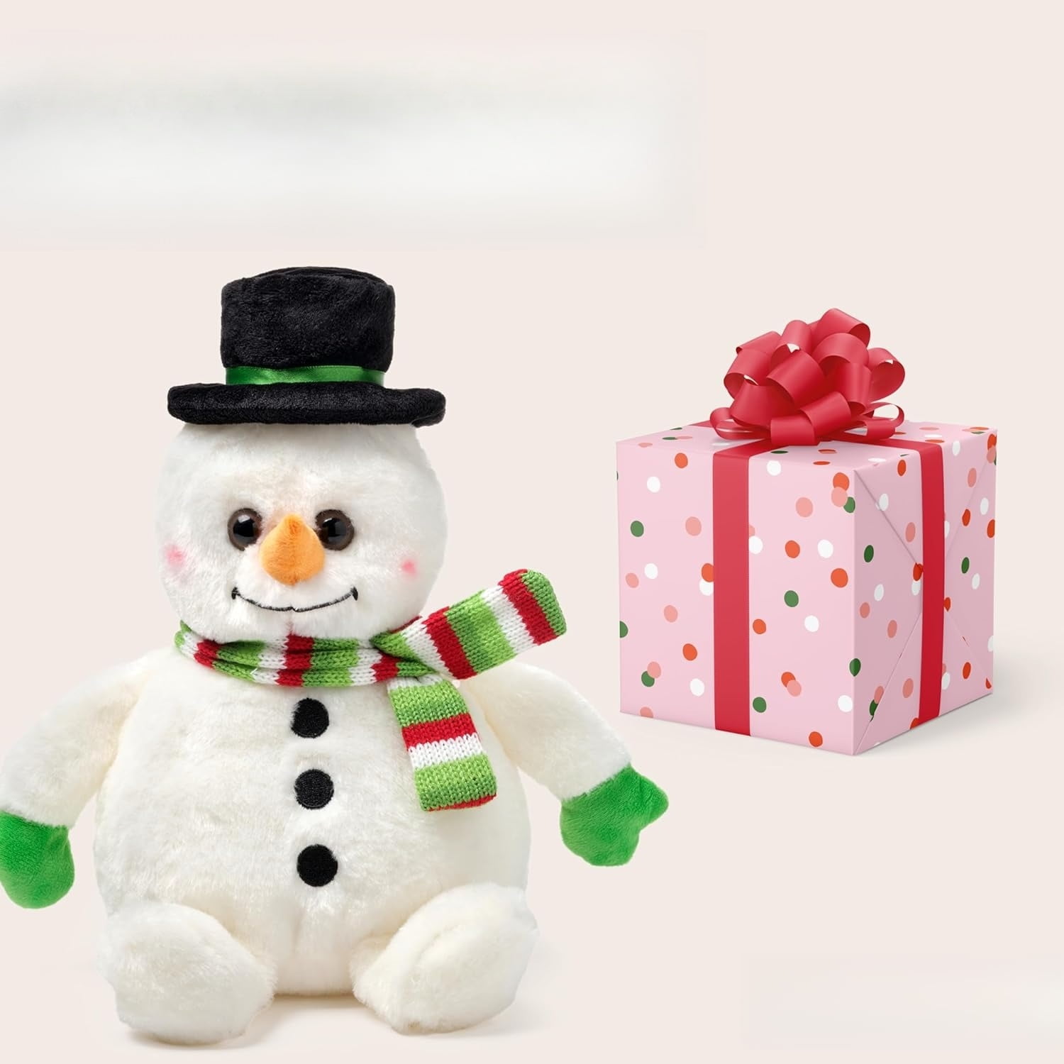Ginger Christmas Stuffed Animal - 10" Soft Gingerbread Man Christmas ...