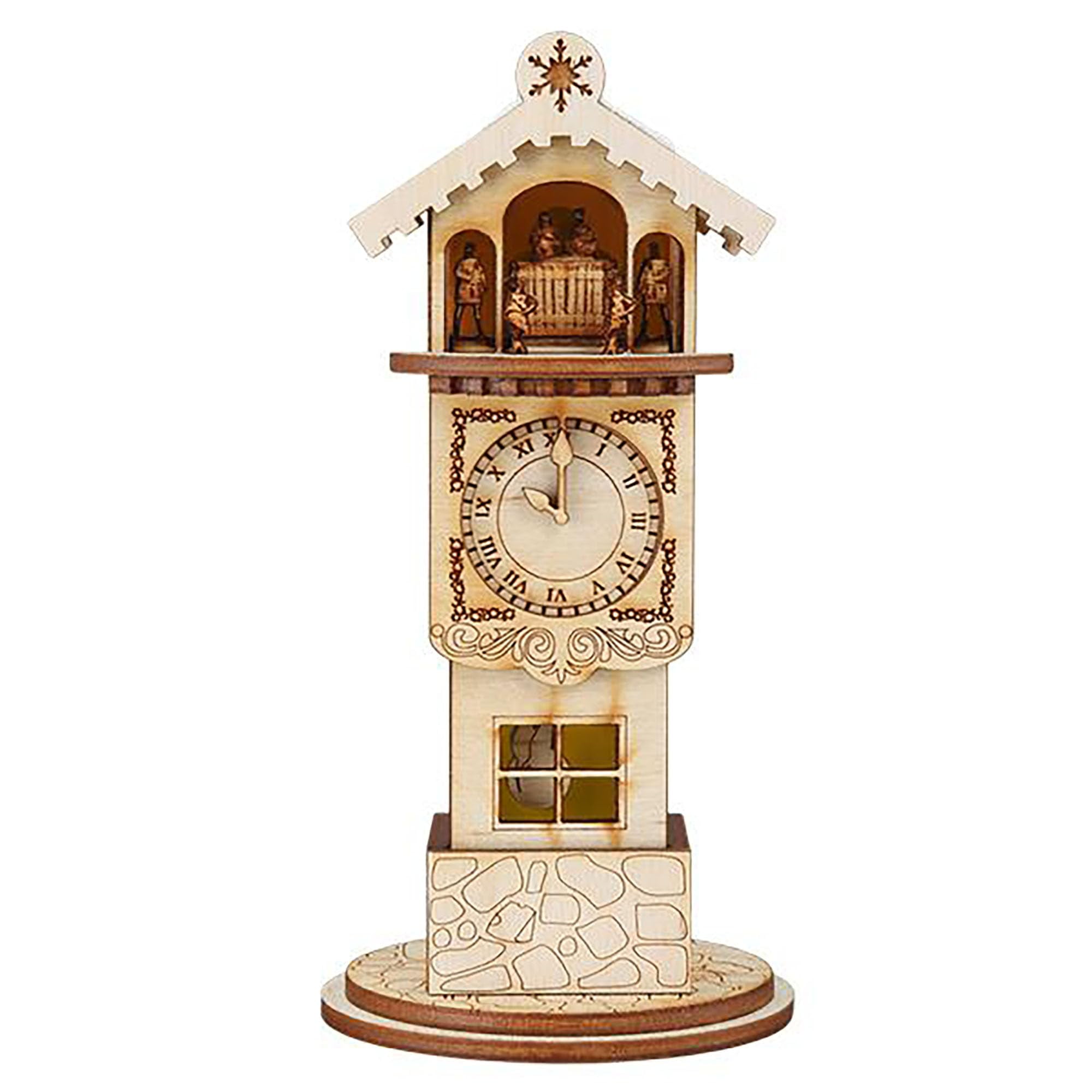 Ginger Cottages Ginger Clock Tower Ornaments for Christmas Tree ...