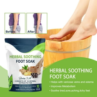 JOHNSON'S Foot Soap Powder Packets 8 Each (Pack of 3) - Walmart.com