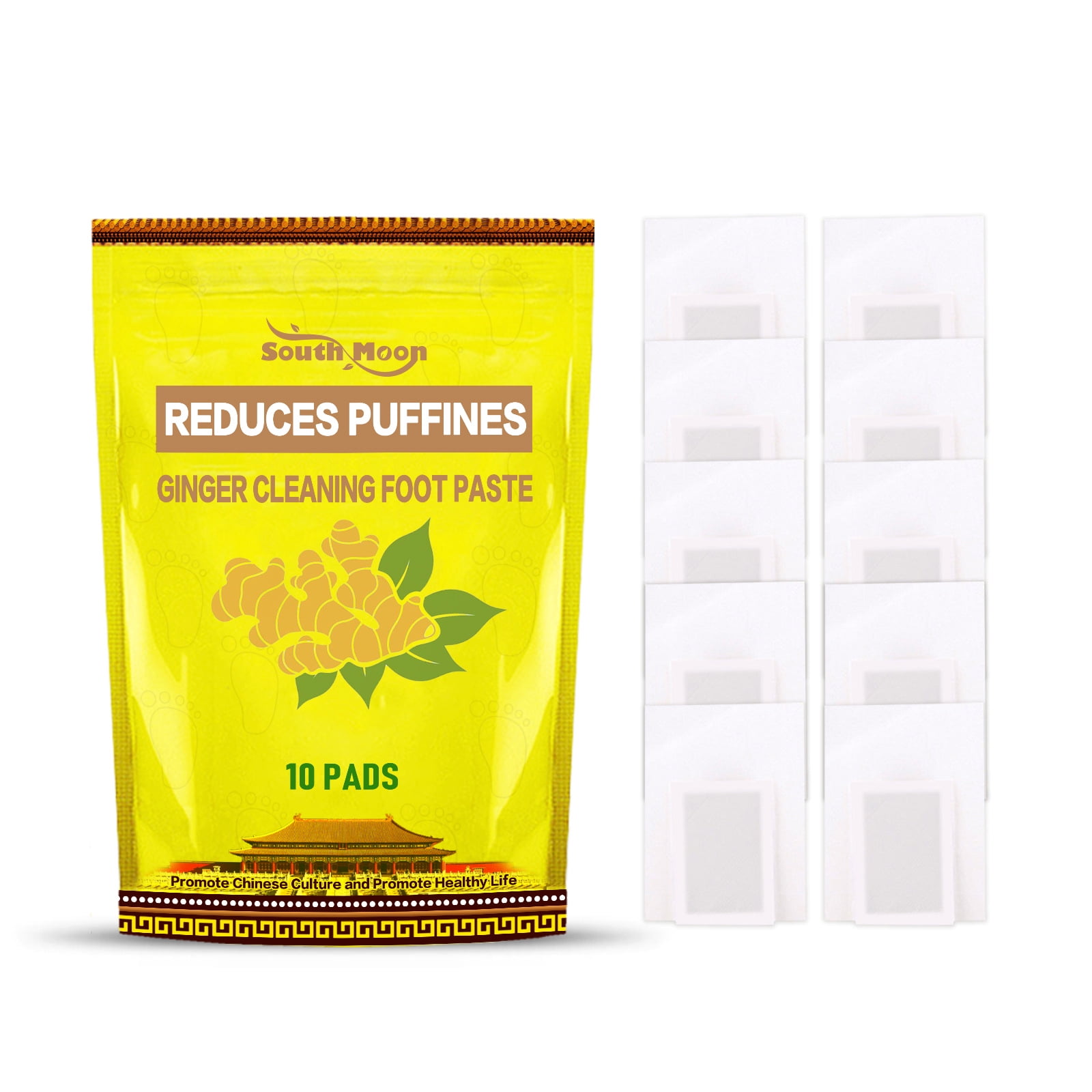 Ginger Foot Patch deep cleaning Ginger foot point cold dispelling ...