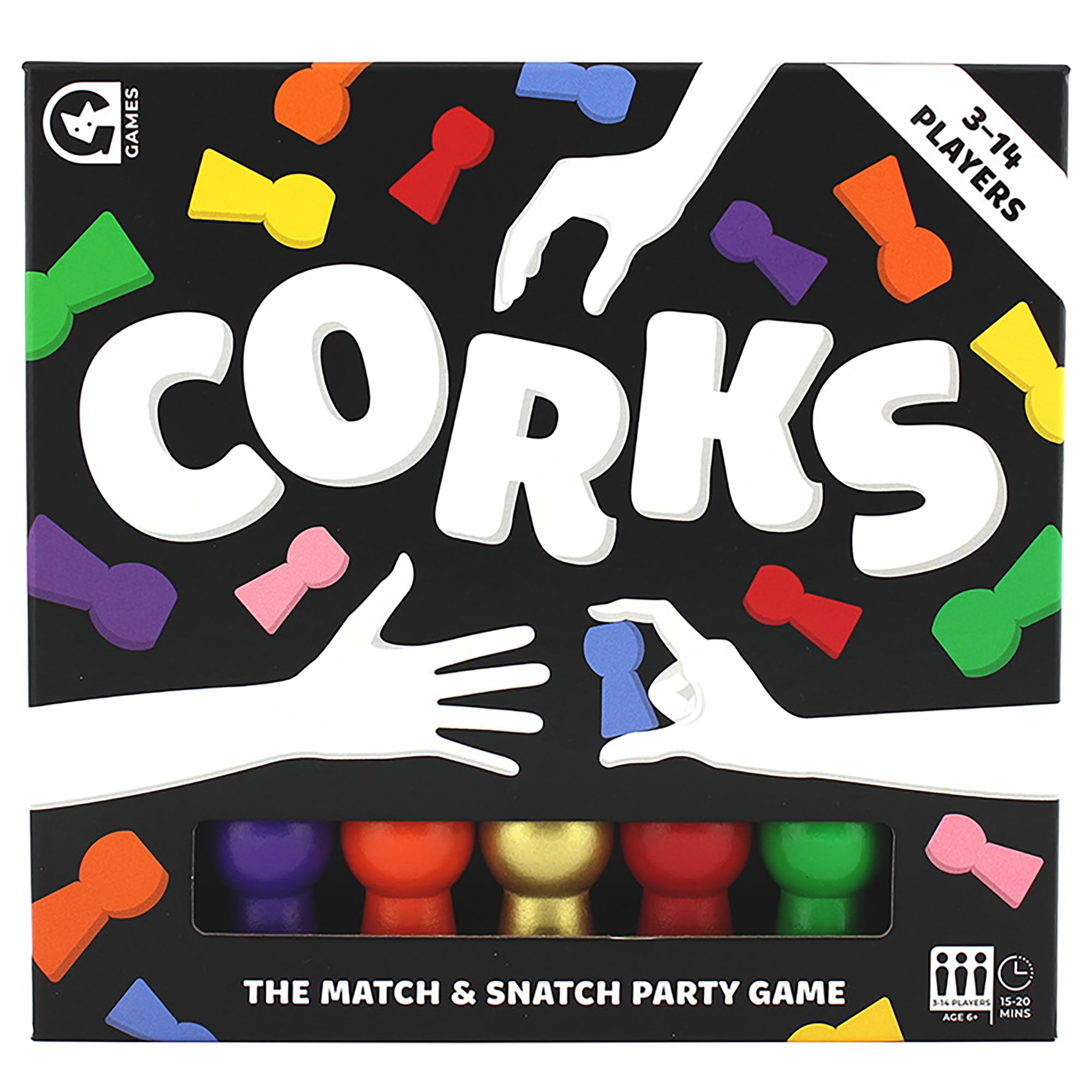 Ginger Fox: Corks - Frantic Card Swapping Set Collecting Game, Claim ...