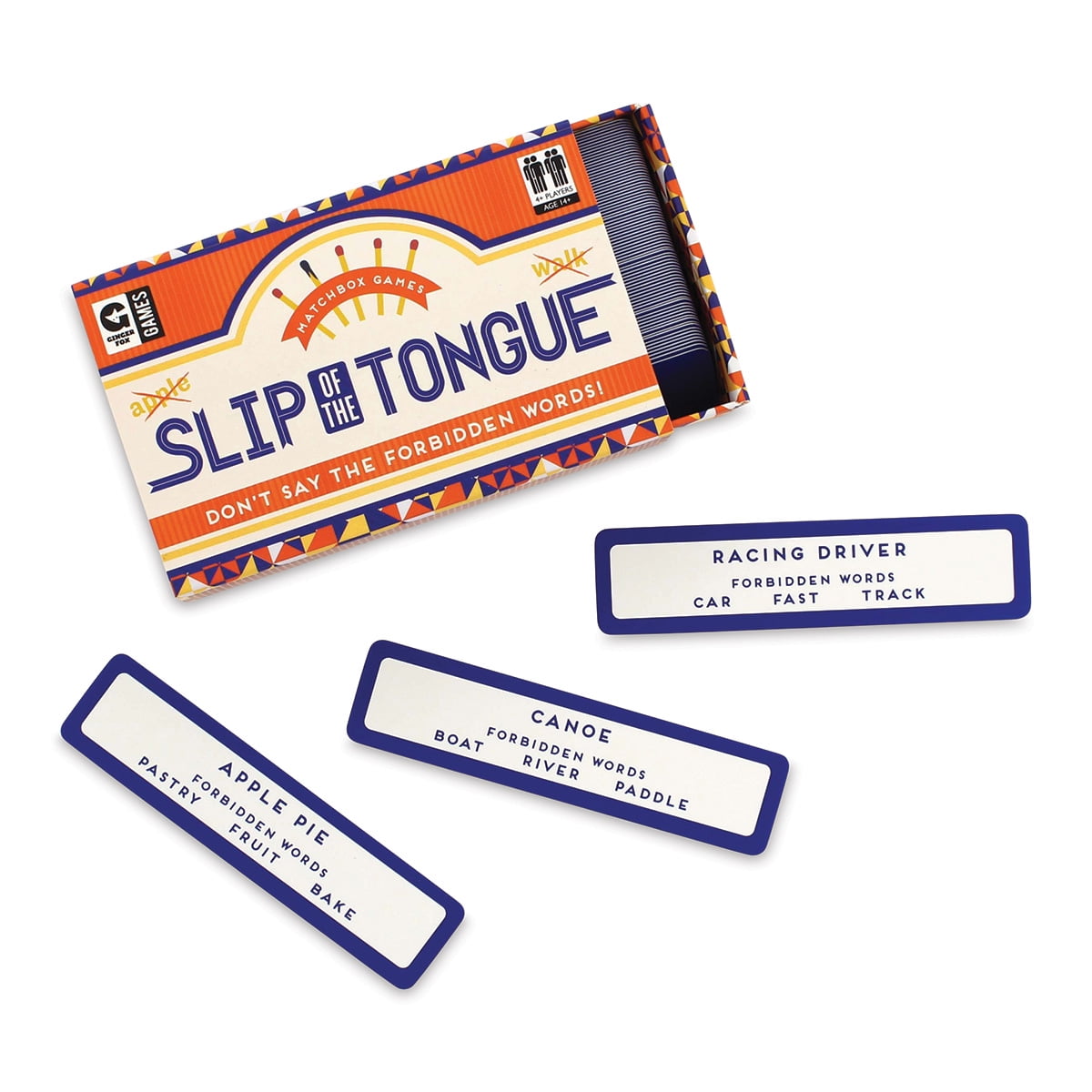 Ginger Fox Matchbox Game - Slip of the Tongue - Walmart.com
