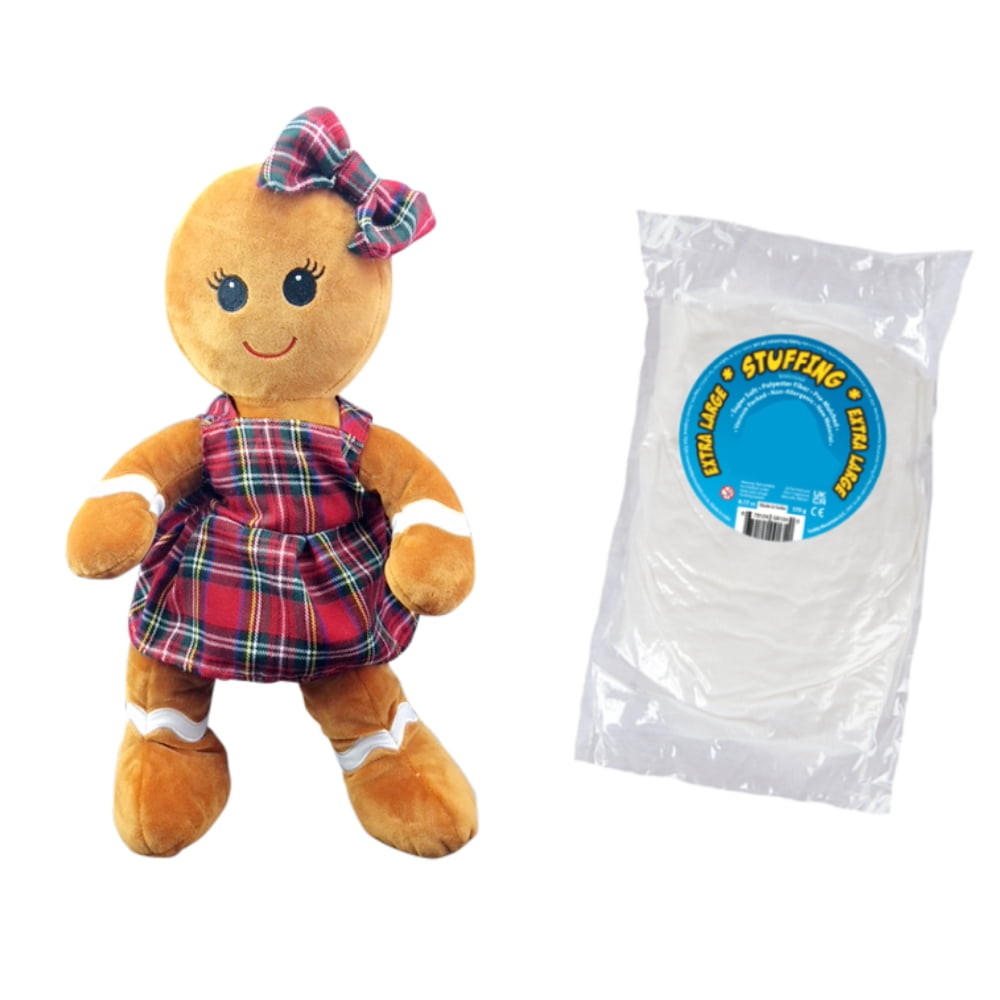 Plush Gear Ginger The Gingerbread Girl Plush Toy Skin, DIY 16" Hand ...