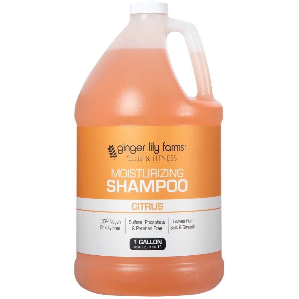 Ginger Lily Farms Club & Fitness Citrus Moisturizing Shampoo, 1 Gallon ...