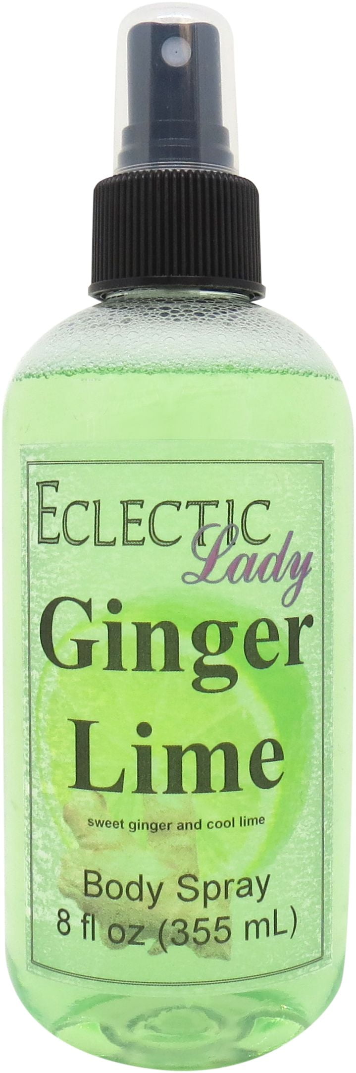 Ginger Lime Body Spray, Eclectic Lady, Hydrating Mist, Unisex (Double Strength), 8 oz - Walmart.com