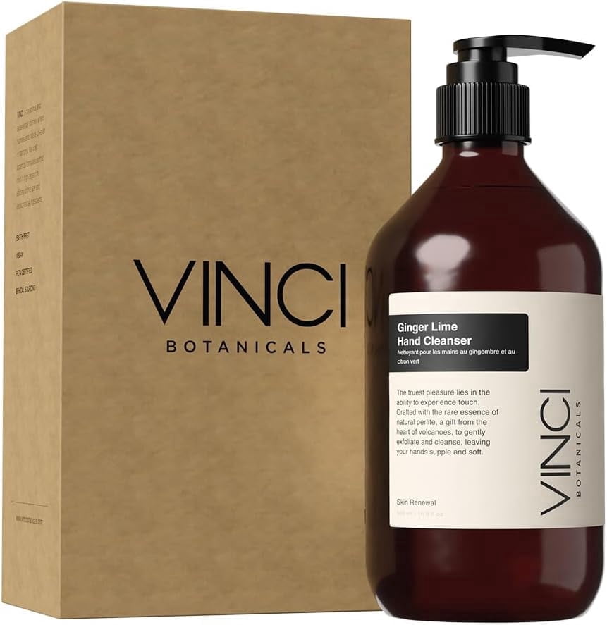 Ginger Lime Hand Cleanser | Gentle Exfoliating Hand Wash | Cleanses ...