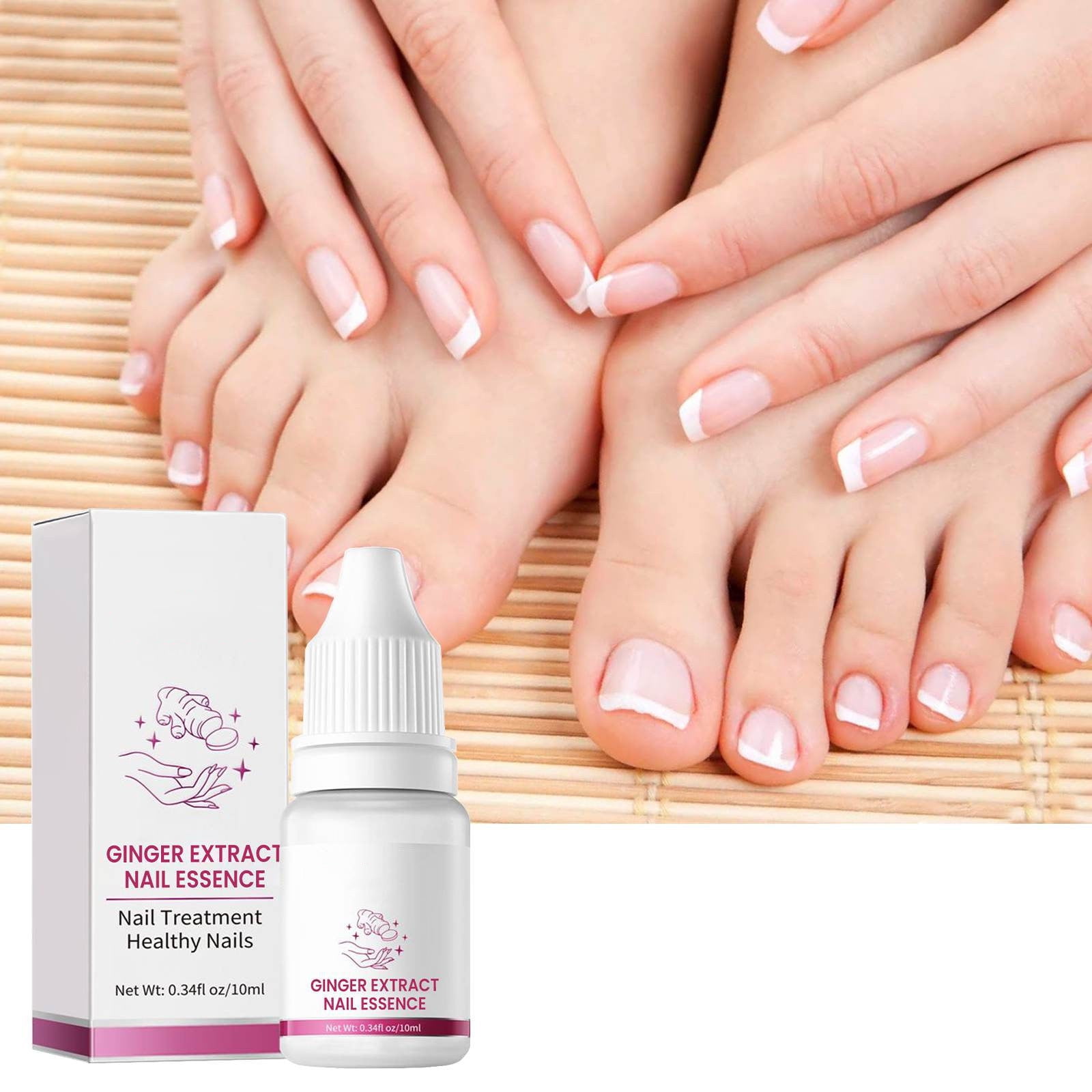 Ginger Nail Growth Serum – Strengthen Weak & Brittle Nails, Repair ...