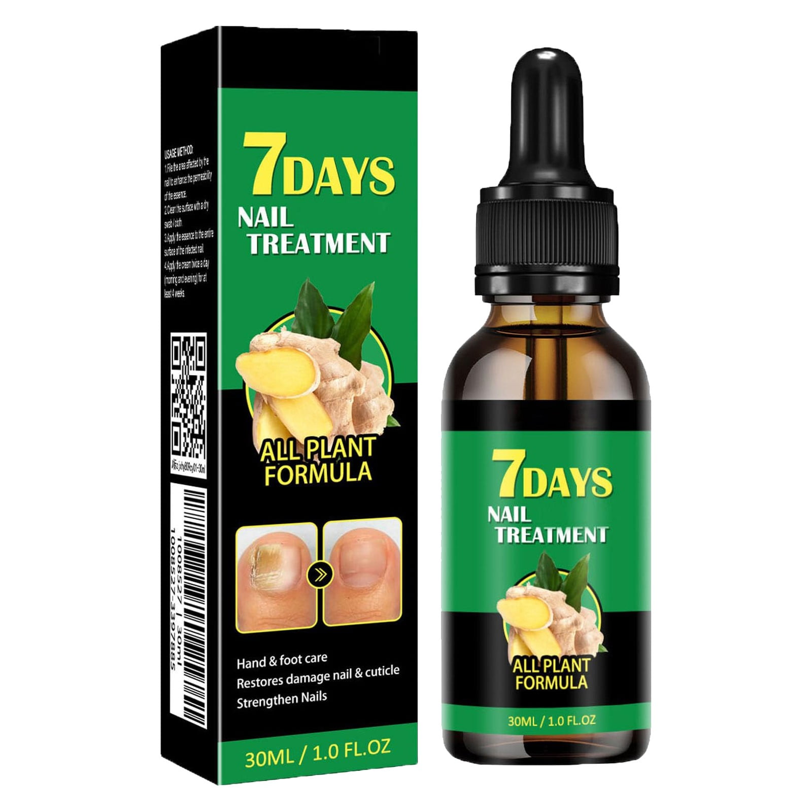 Ginger Nail Treatment Nail Support Nail Care, 7days Nail Treatment ...
