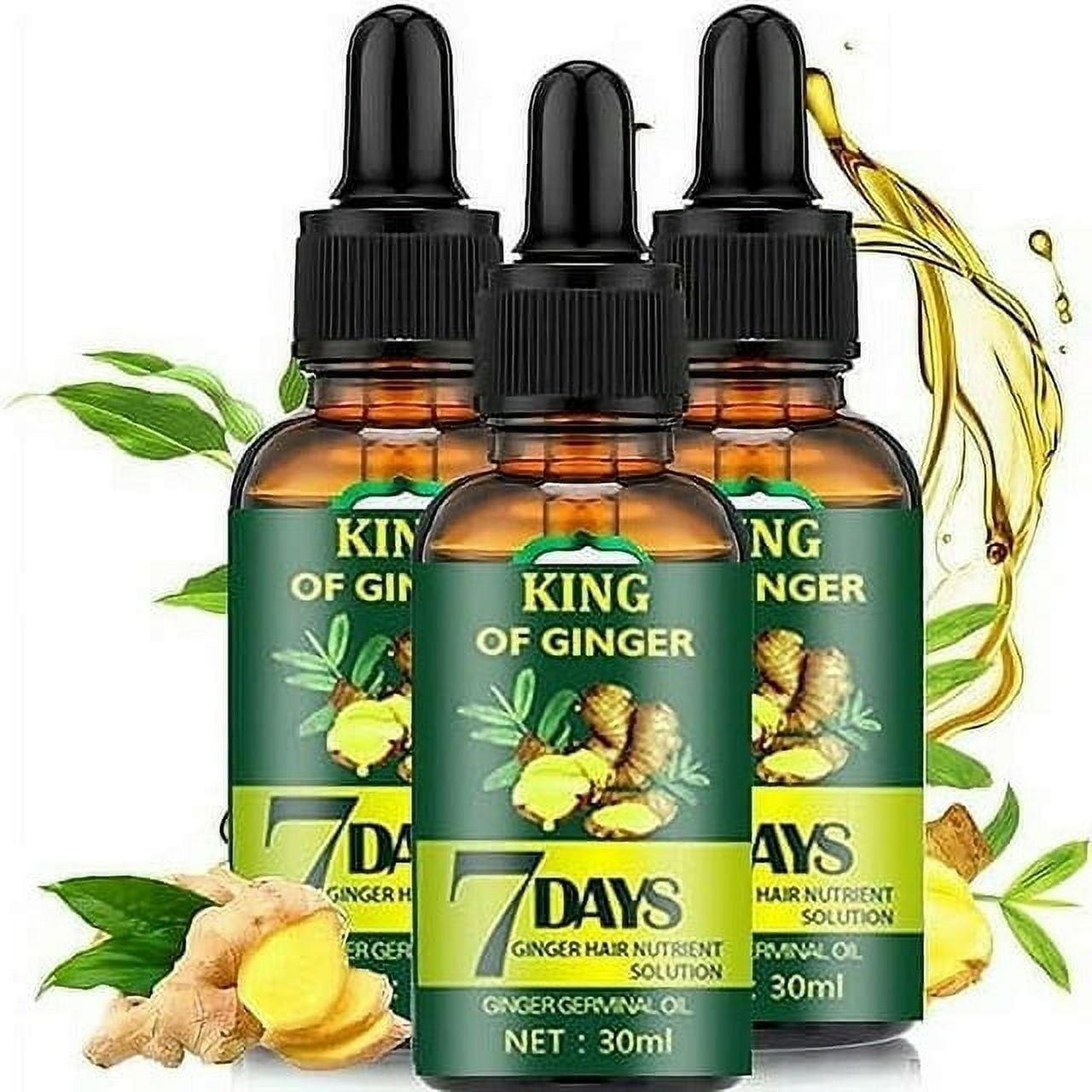 Ginger Oil for Hair Growth, Biotin Hair Growth Serum for Hair Loss ...