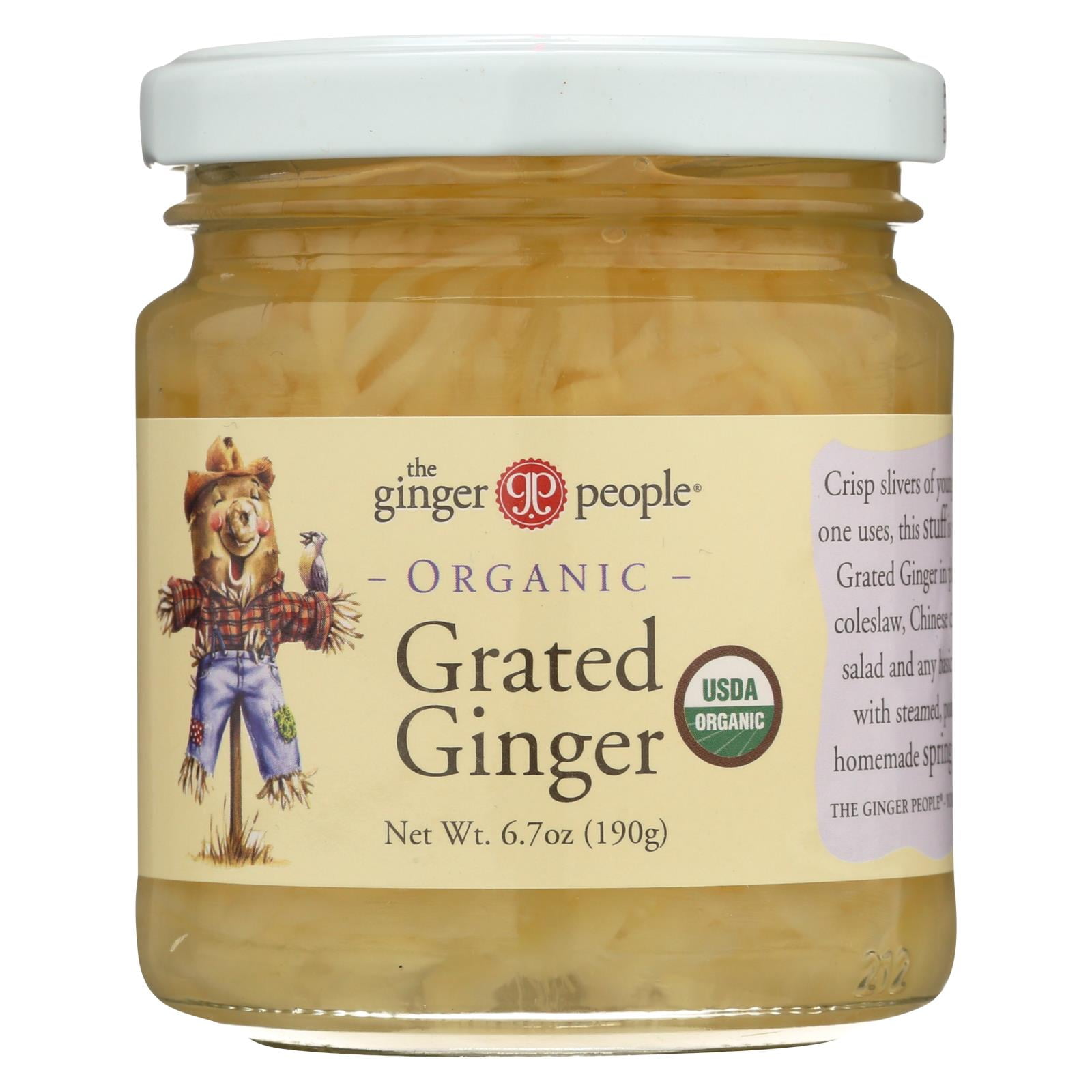 Ginger People Ginger, Grated, Organic-12 x 6.7 oz - Walmart.com