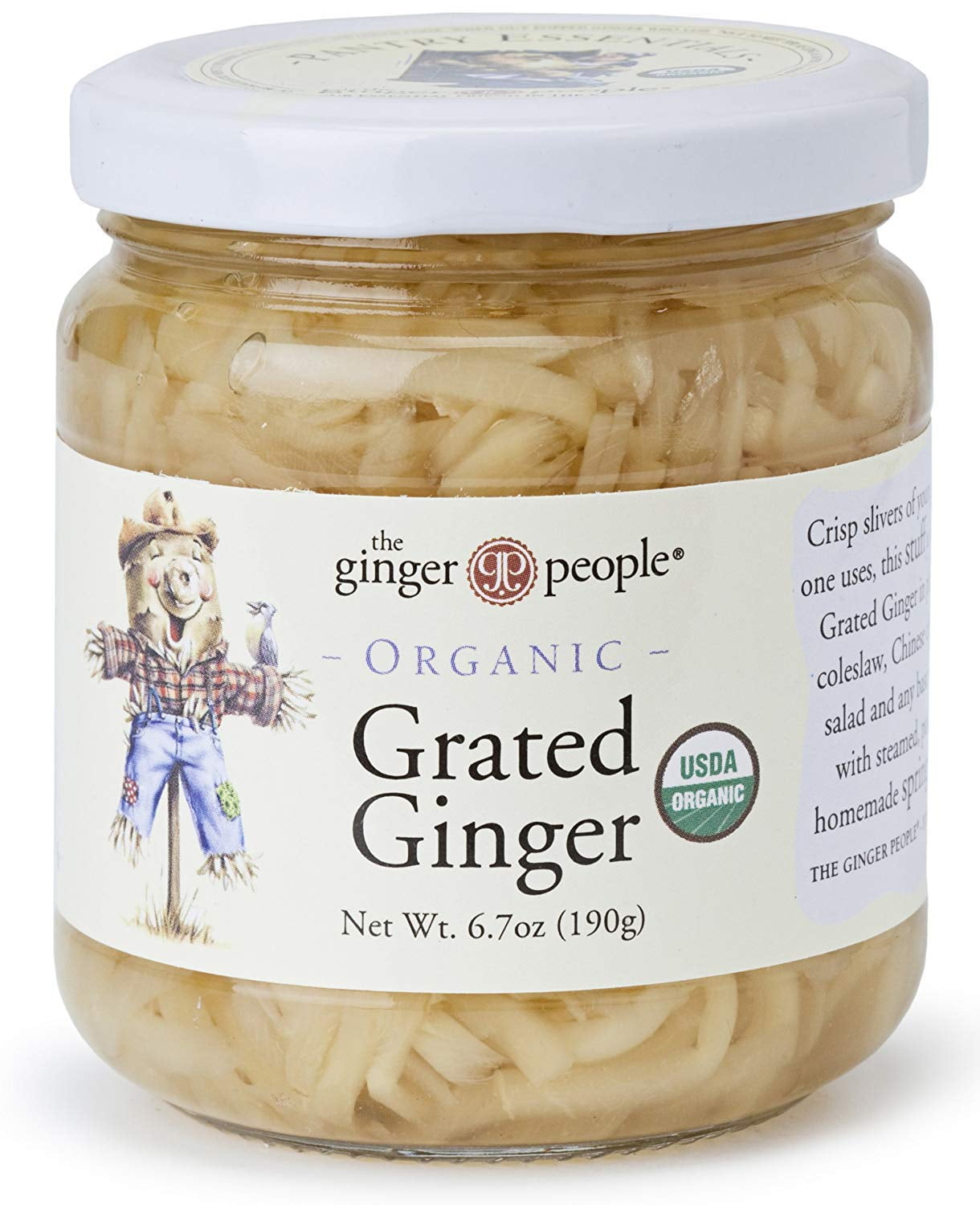 Ginger People Organic Grated Ginger 6.7 oz Pack of 2 - Walmart.com