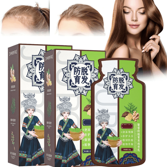 Ginger Plant Extract Anti-Hair Loss Hair Shampoo，Natural Ginger Shampoo ...