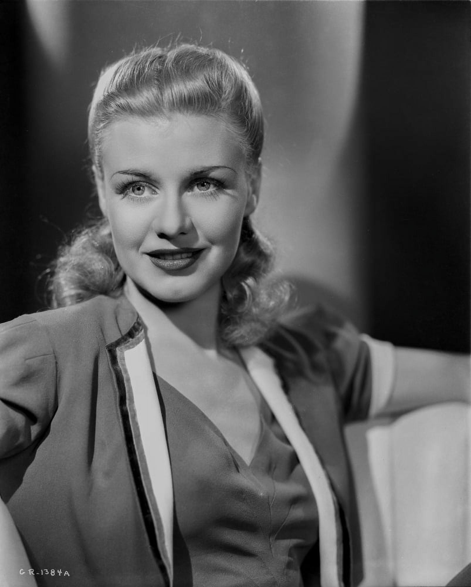 Ginger Rogers Red lipstick, smiling Close Up Portrait Photo Print (24 x ...