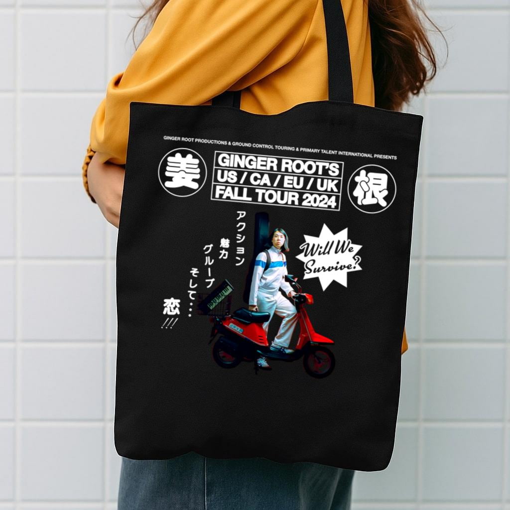 Ginger Root Fall Tour 2024 Bag, Ginger Root Band Fan Bag, Ginger Root ...