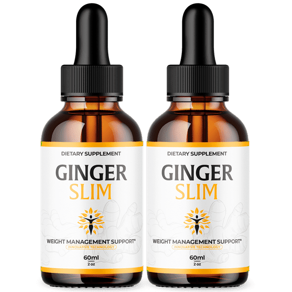 Ginger Slim Drops Advanced Formula Liquid Supplement All Natural ...