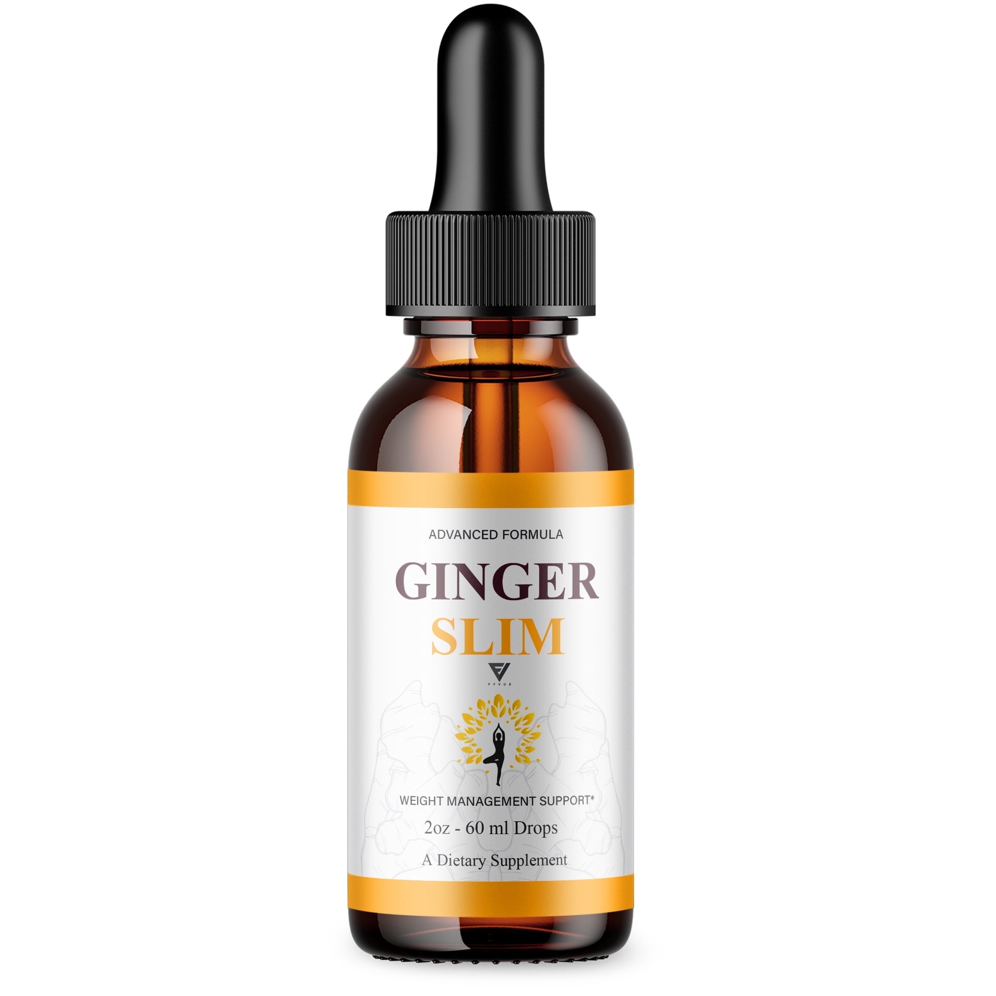 Ginger Slim Drops Extra Strength GingerSlim Wellness Supplement (2oz ...