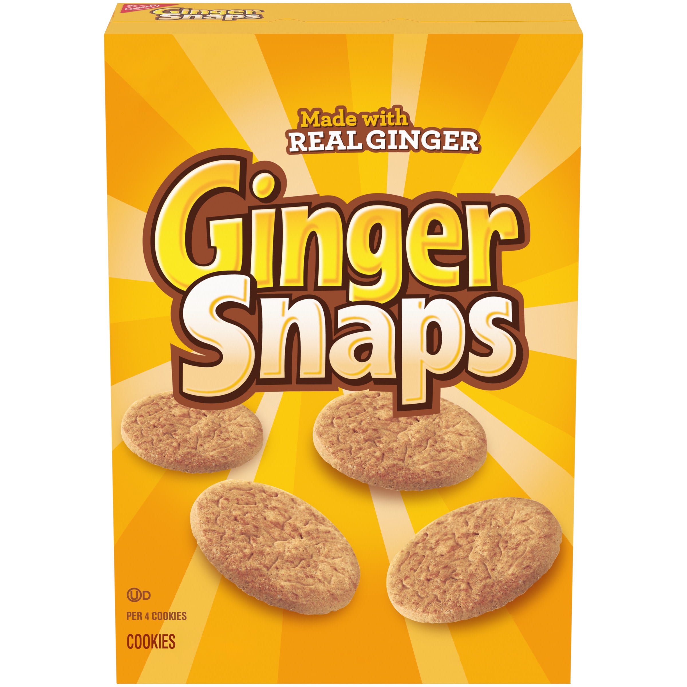 Ginger Snaps Cookies, Ginger Cookies, 16 oz - Walmart.com