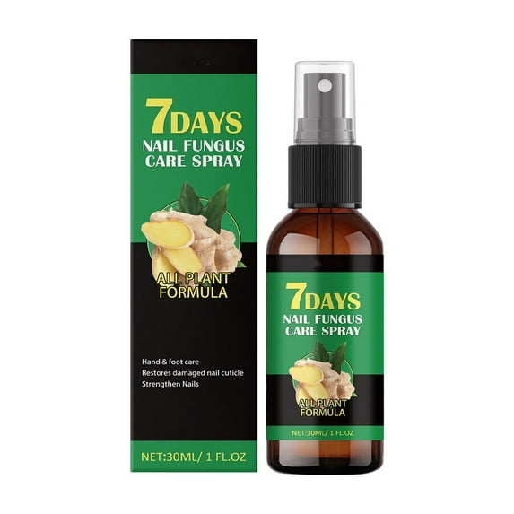 Ginger Toenail Fungus Treatment Extra Strength 7 Days for Nail Repair ...