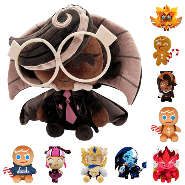 Gingerbrave Plush, 9.8" Plush Stuffed Animal, Perfect for Cookie Run ...