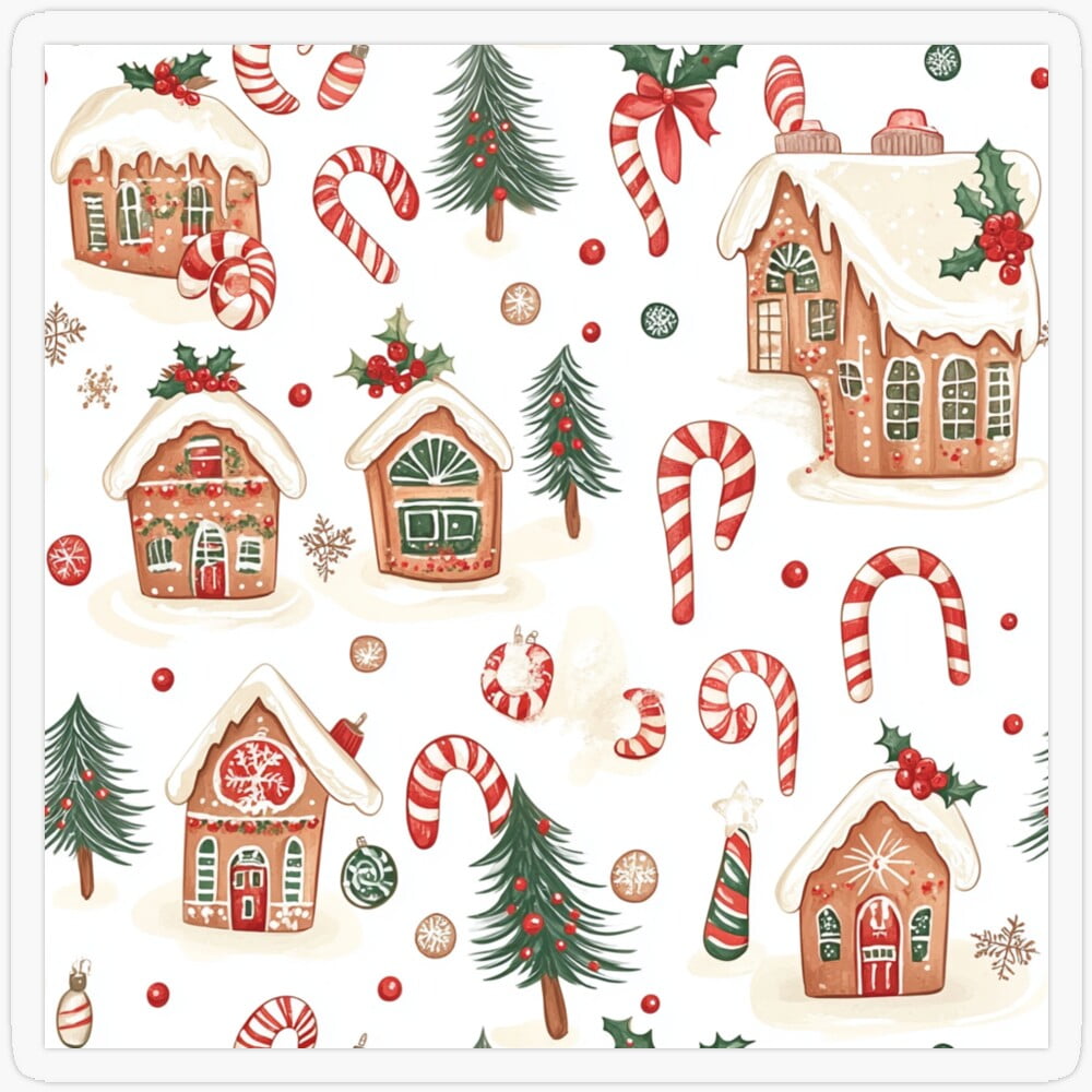 Gingerbread And Magic Candies Sticker Kir-1415 - Walmart.com