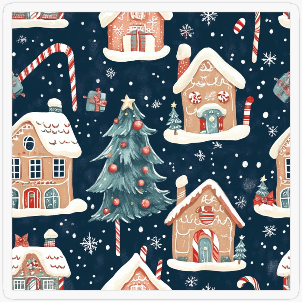 Gingerbread And Magic Candies Sticker Kir-1591 - Walmart.com