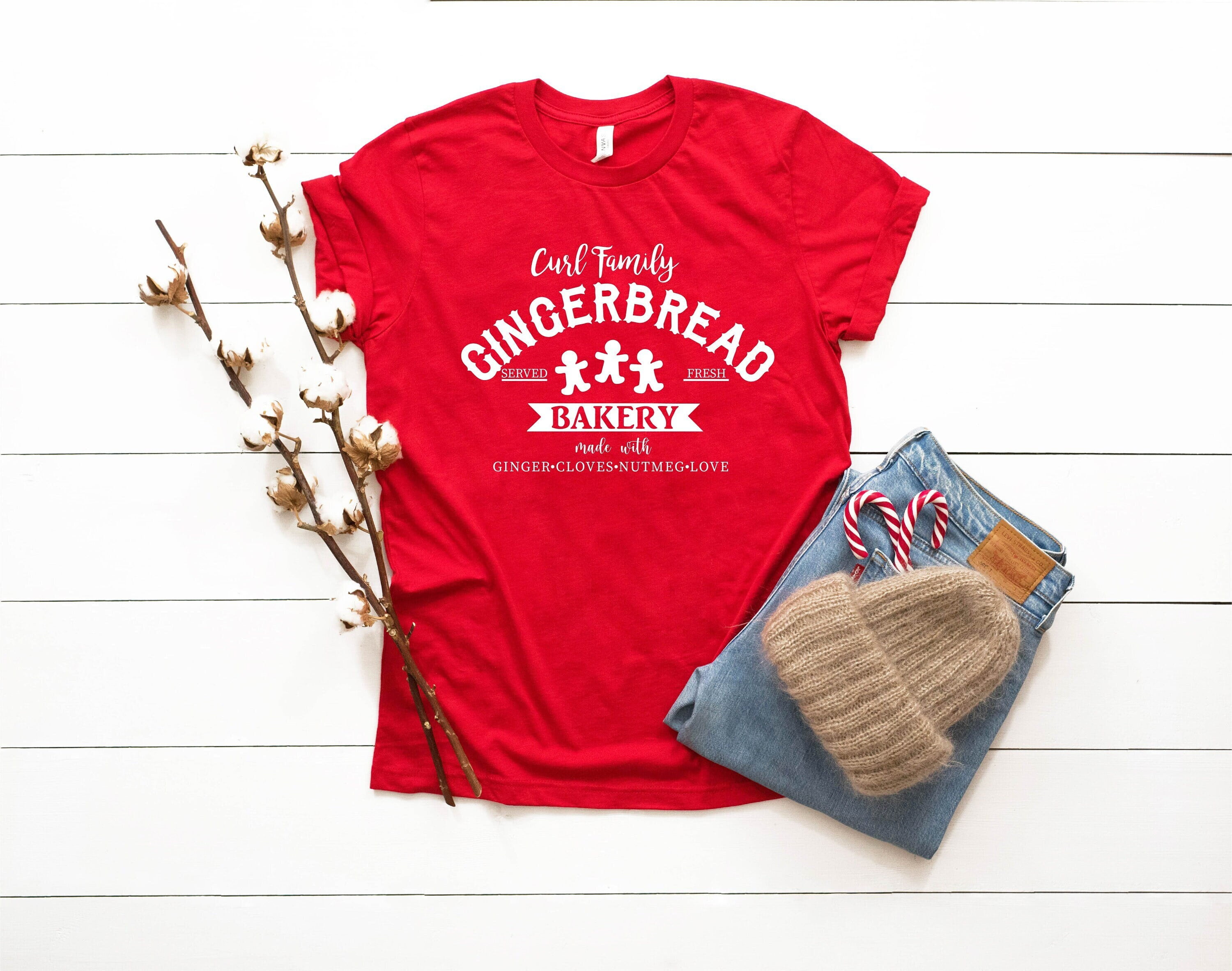 Gingerbread Bakery Shirt: Season Family Tee - Walmart.com