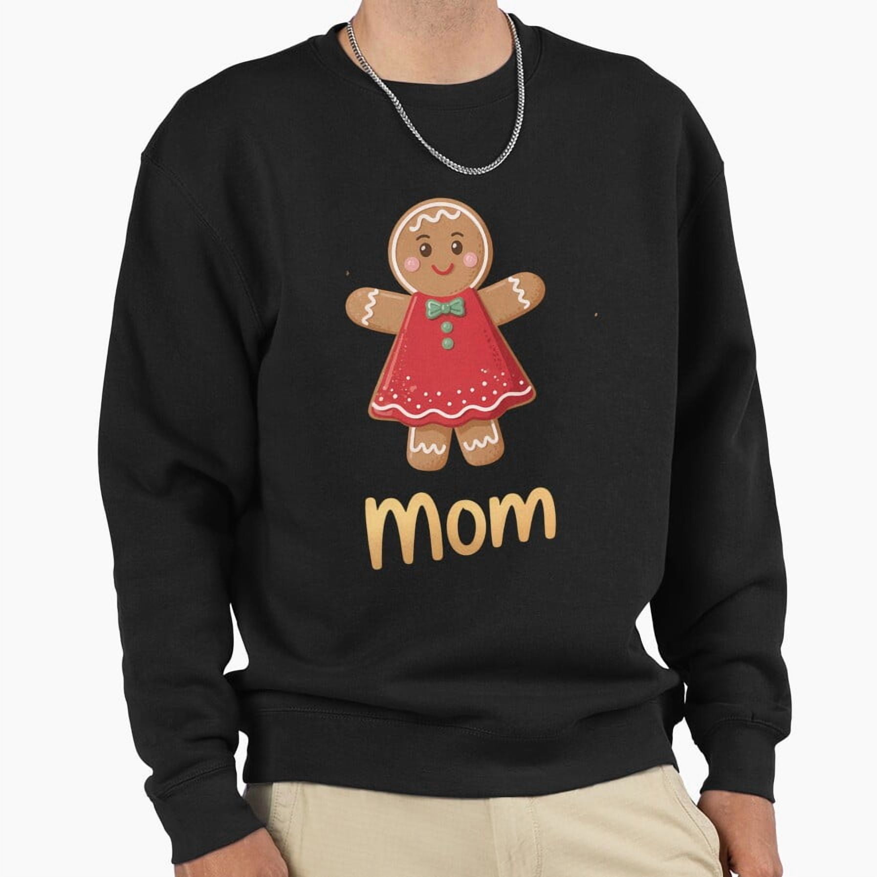 Gingerbread Christmas For Family Xmas Cute Graphic Unisex Sweatshirt ...