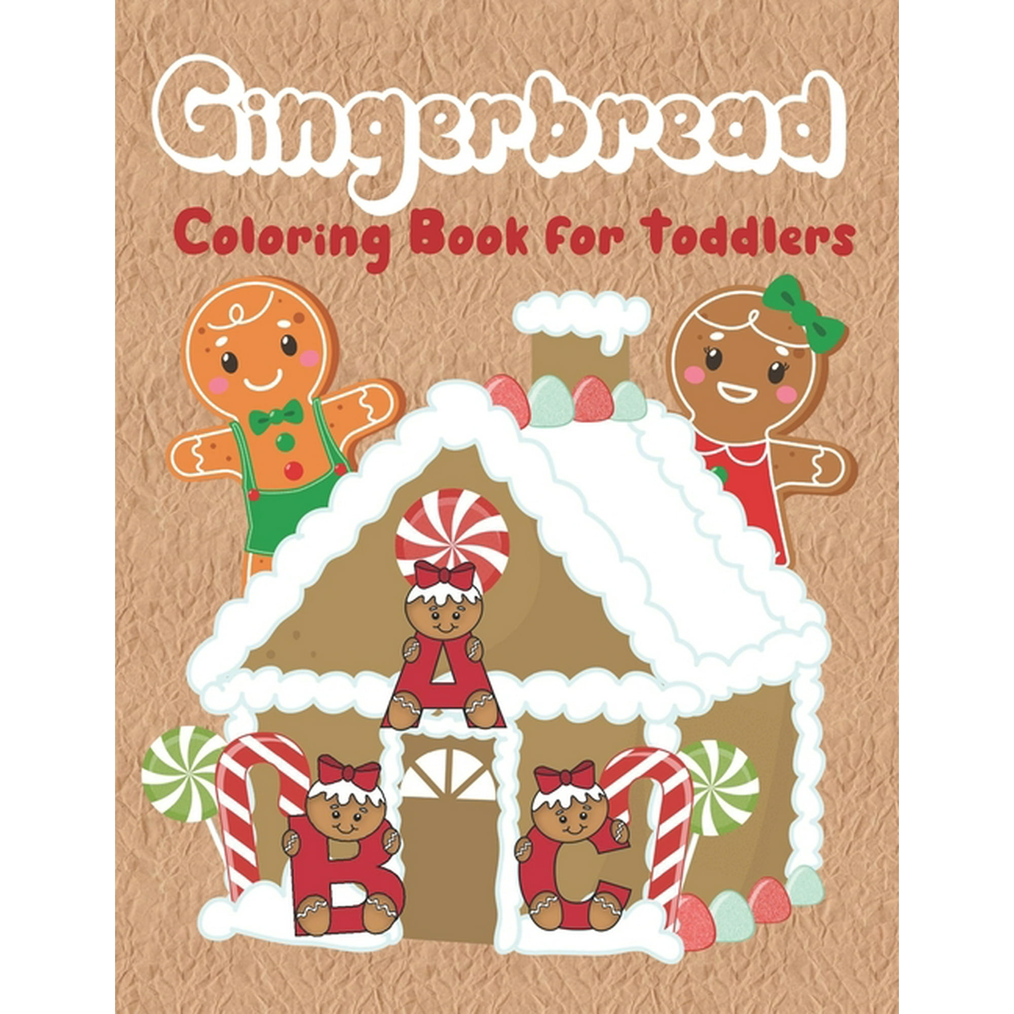 Blank Gingerbread Girl Coloring Pages