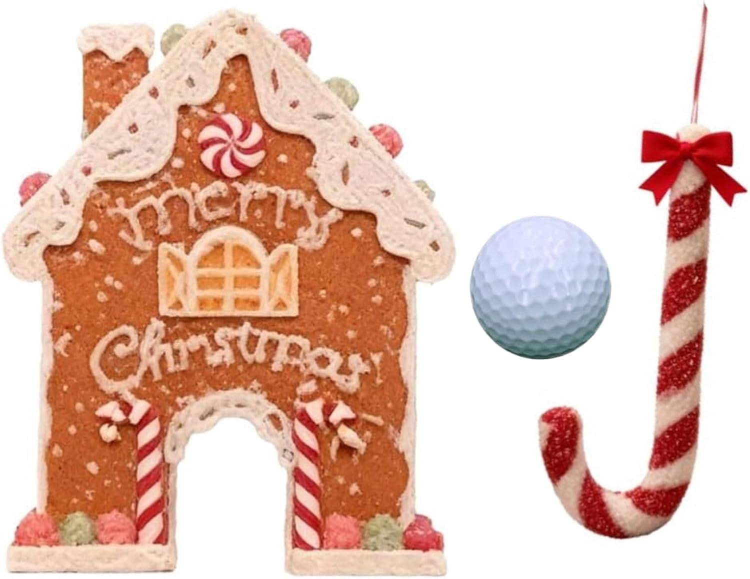 Gingerbread Golf Game Set Portable Mini Golf Course Set, Best Christmas ...