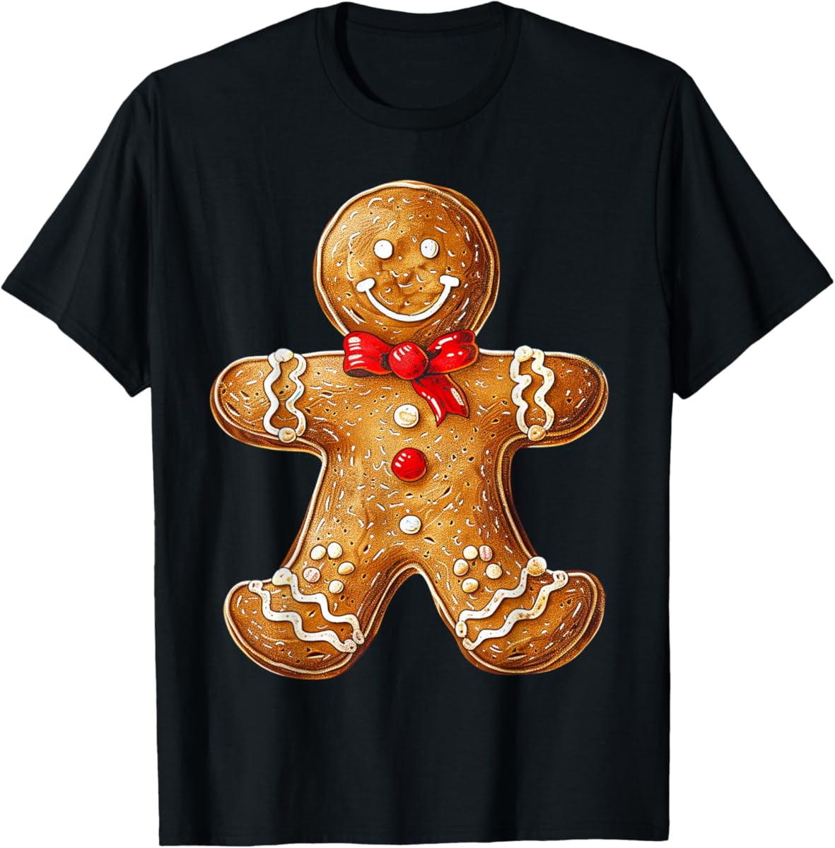 Gingerbread Graphic X-Mas Family Gingerbread T-Shirt - Walmart.com