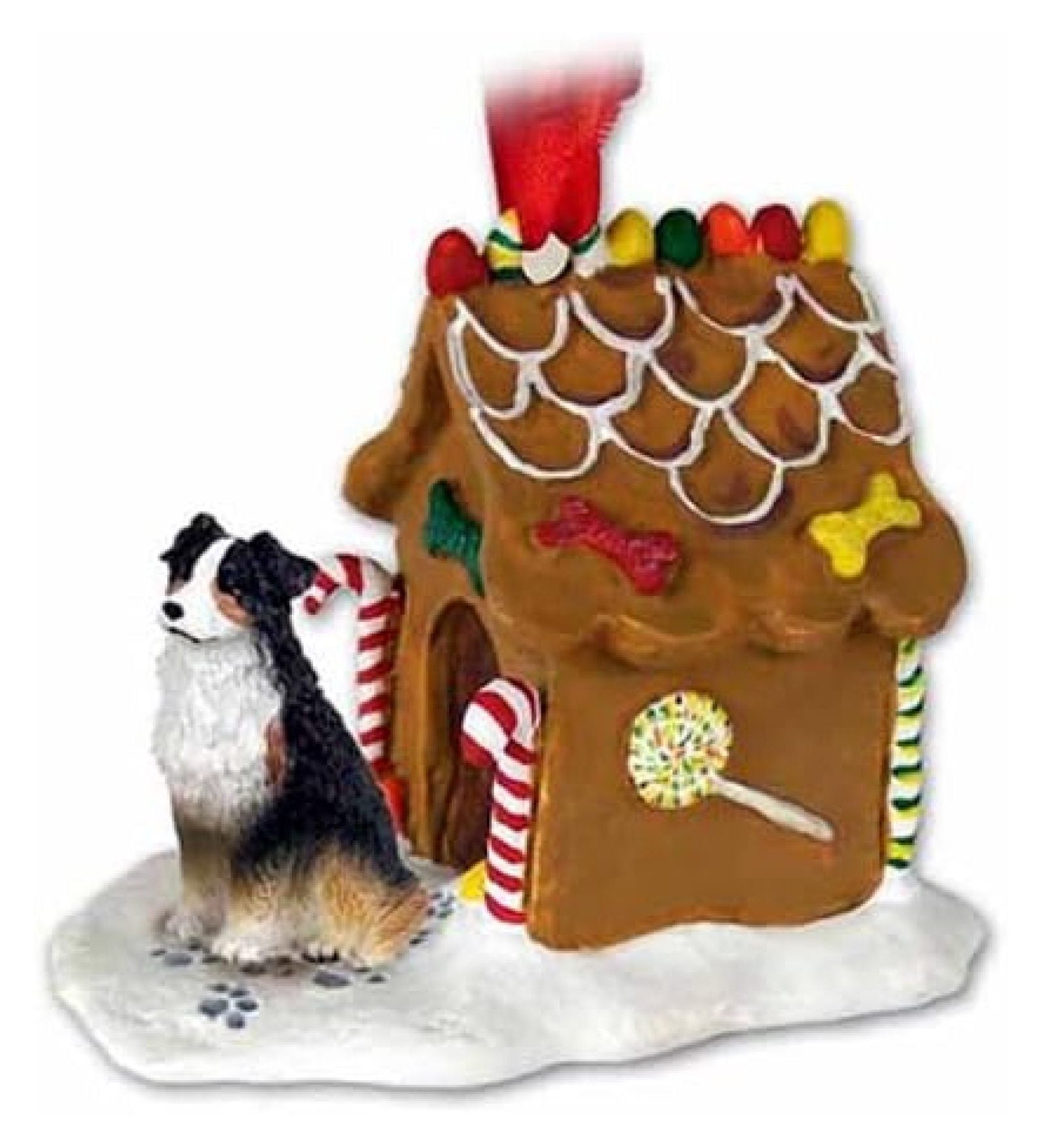 Gingerbread House Christmas Ornament - Australian Tricolor Design ...