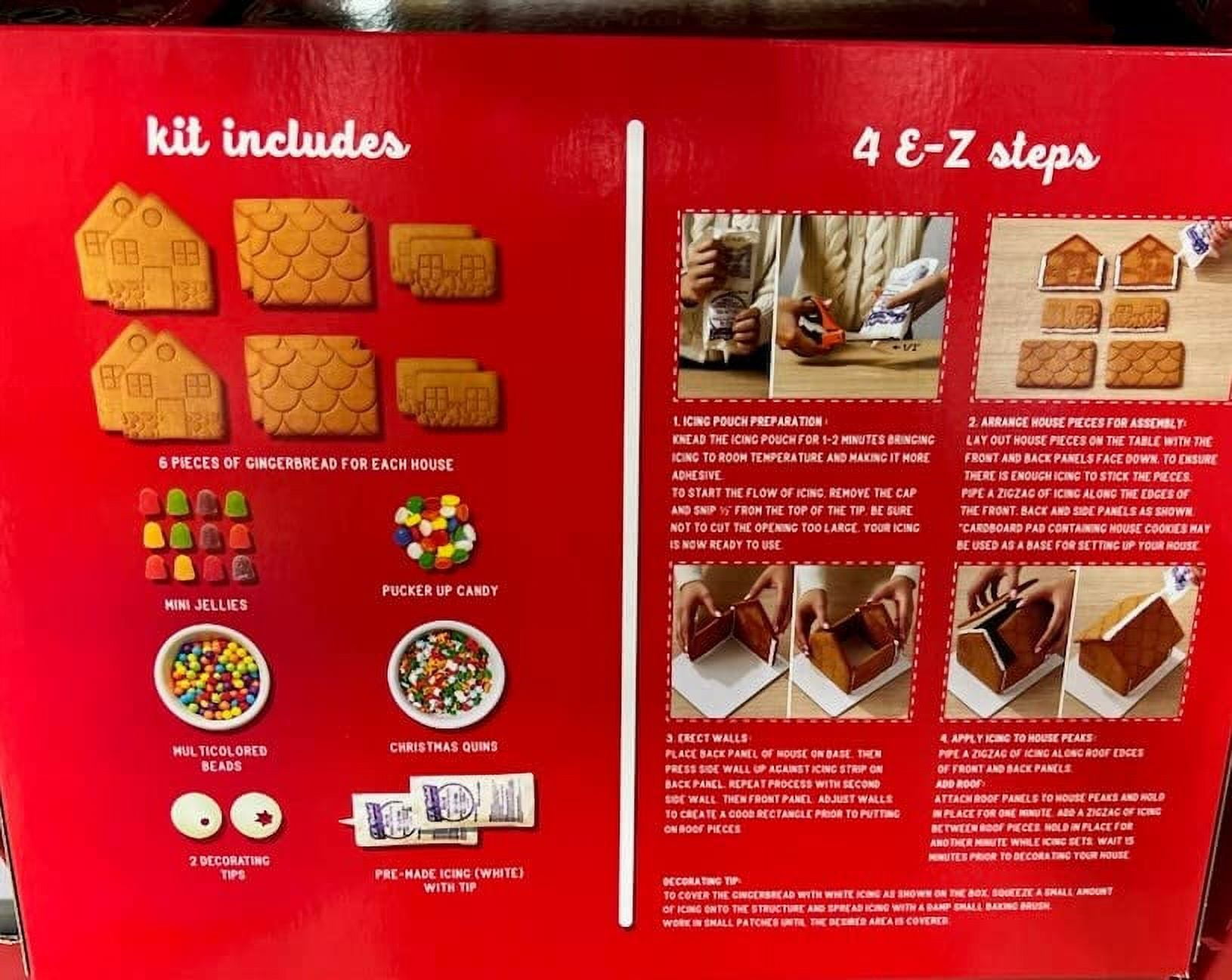 Gingerbread Houses, Create a Treat Decorate your own Gingerbread Houses ...