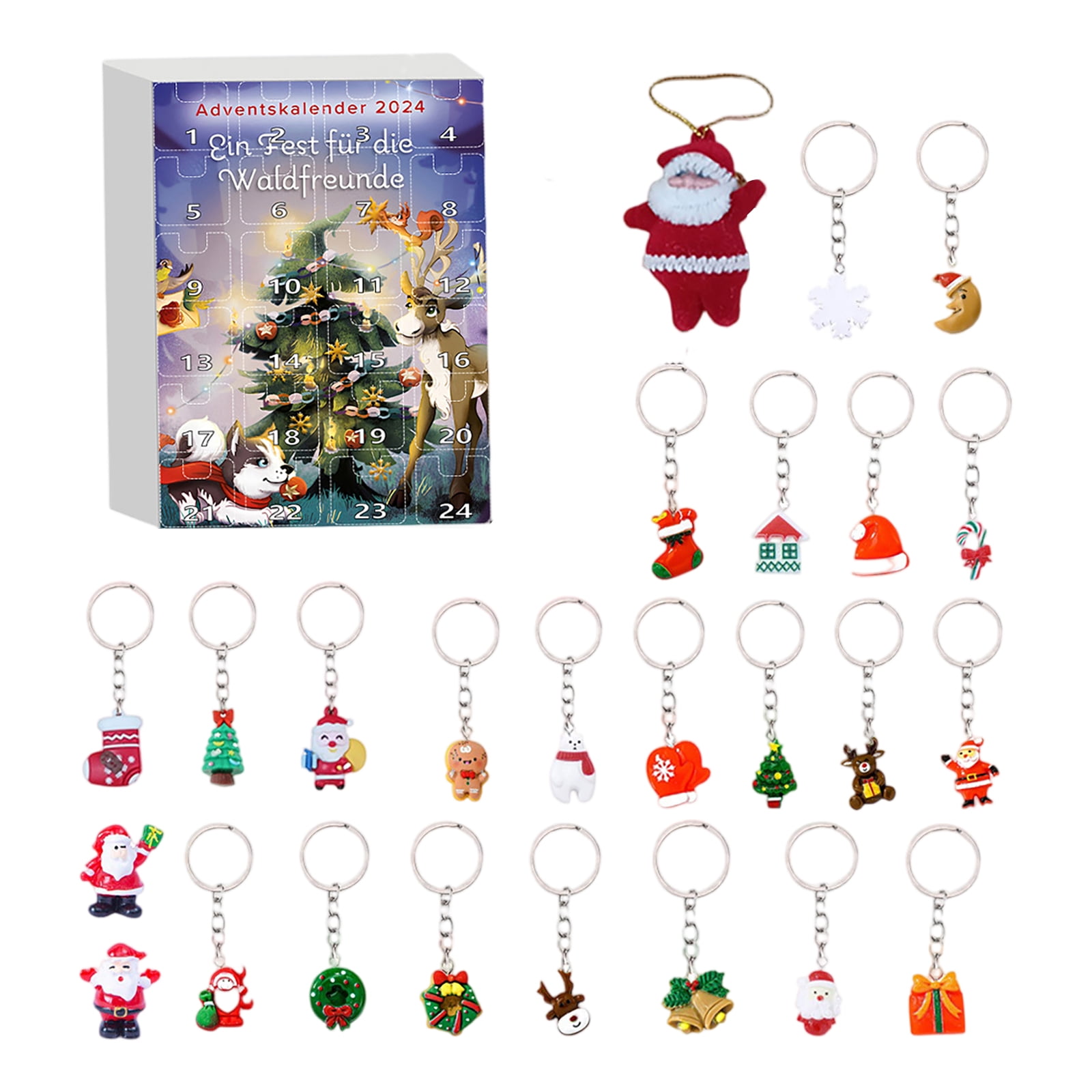 Gingerbread Man Advent Calendar 2025 - 24 Days Of Surprises with 3D ...