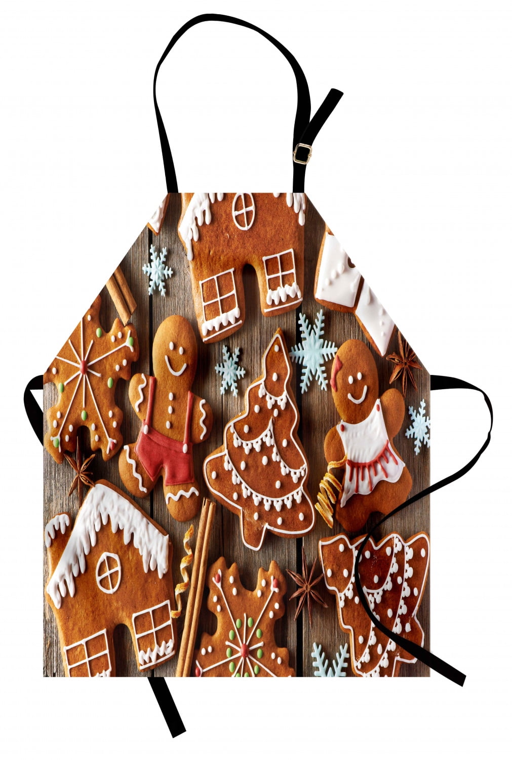 Gingerbread Man Apron Tasty Looking Traditional Cookies Little ...