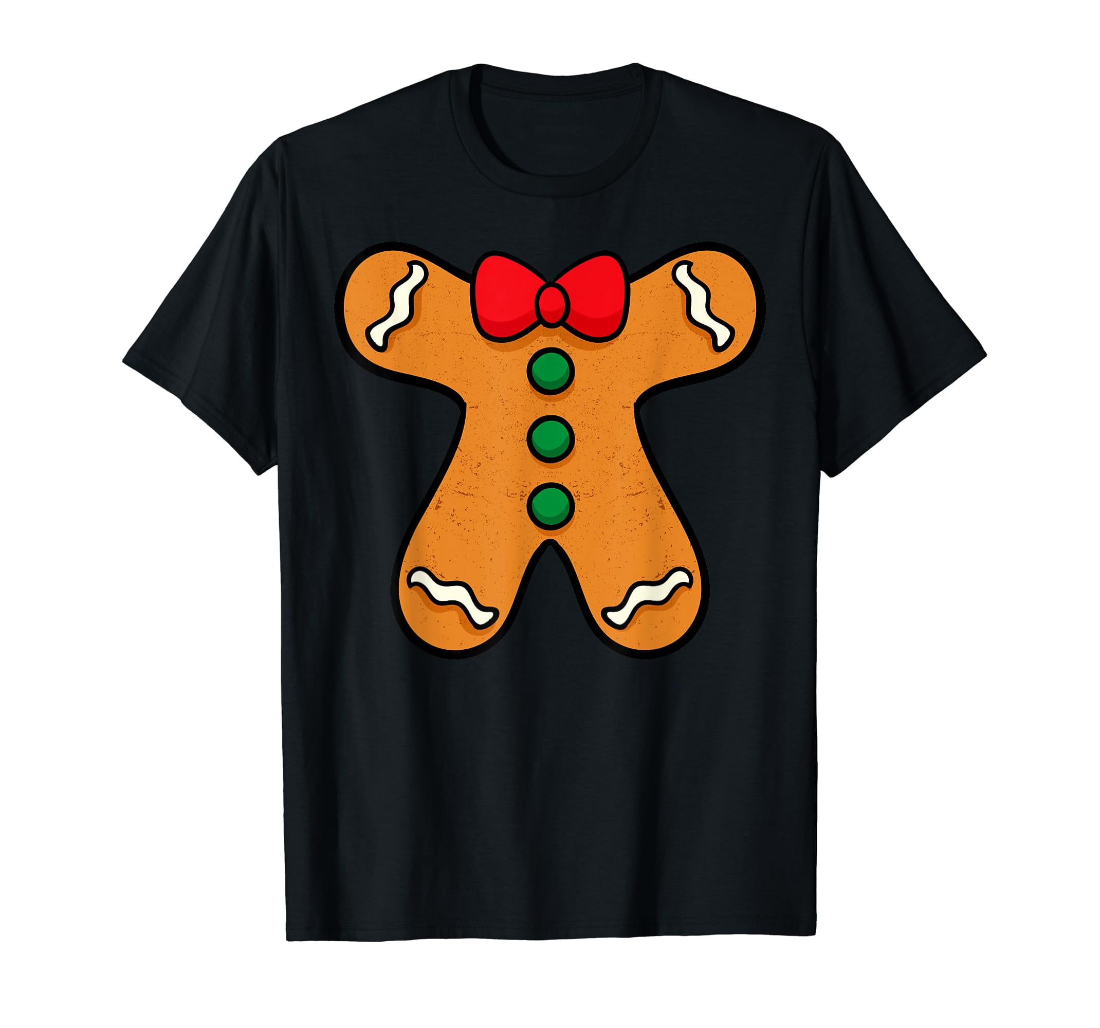 Gingerbread Man Body Costume for Halloween or Christmas T-Shirt ...