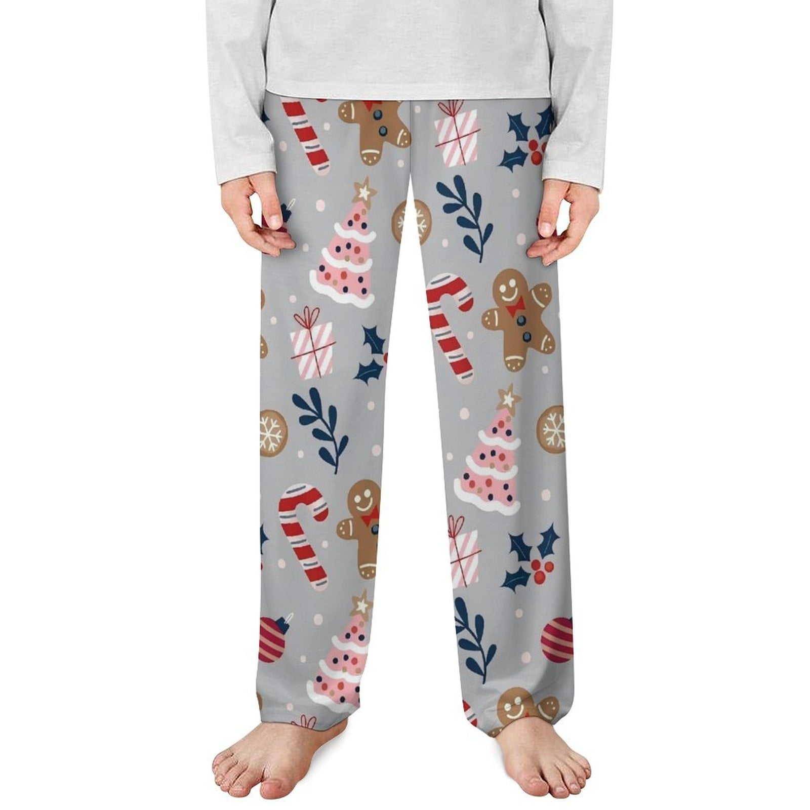 Gingerbread Man Boys Cartoon Straight Pajama Pants 130CM - Walmart.com