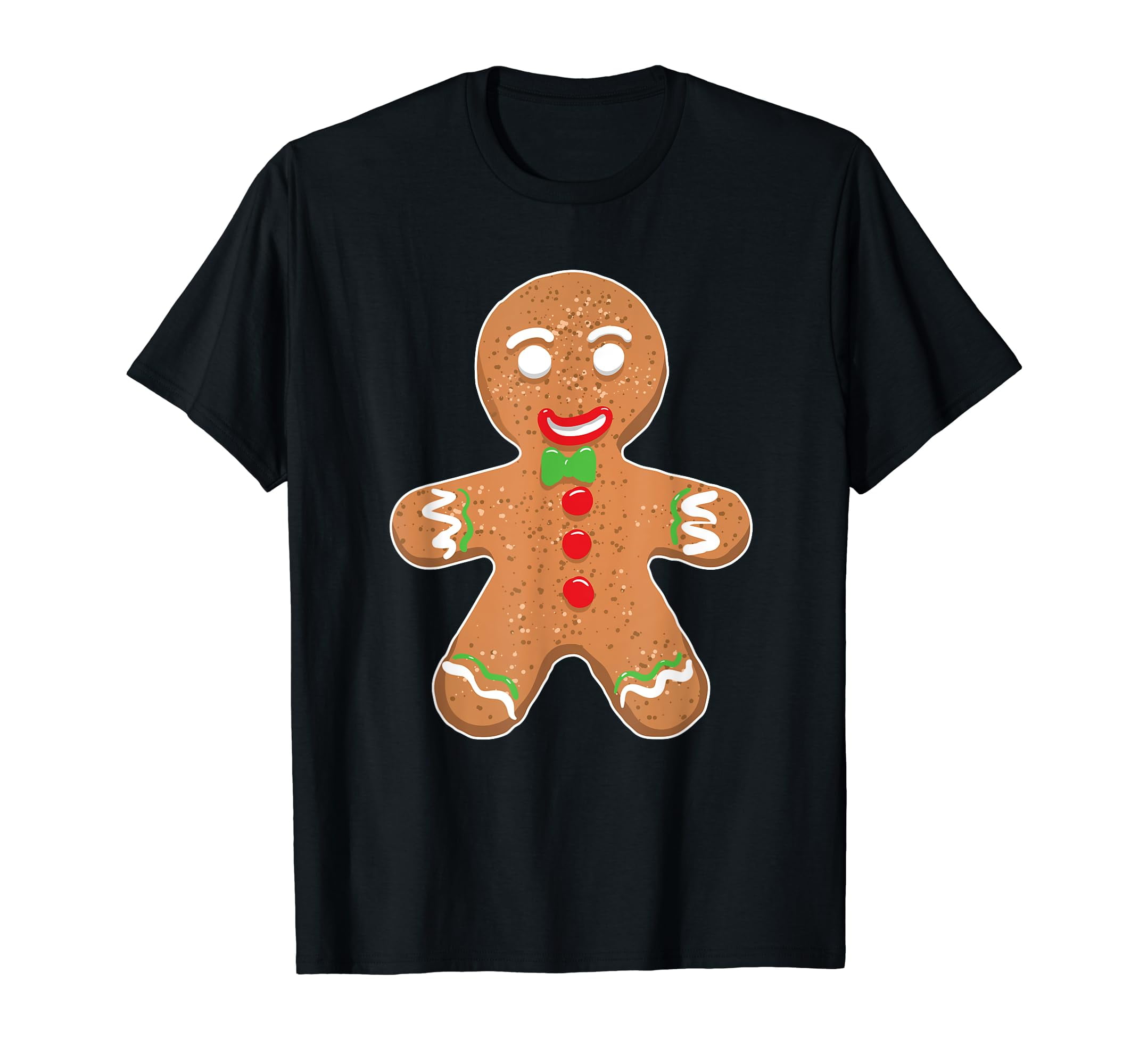 Gingerbread Man Christmas Cookie Costume Baking Team T-Shirt - Walmart.com
