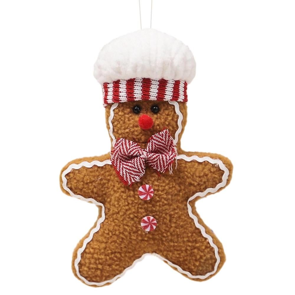 Gingerbread Man Christmas Decorations | Gingerbread Cookies Doll ...