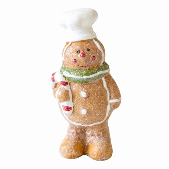 Gingerbread Man Christmas Ornaments Gingerbread Man Figurine Ornament ...